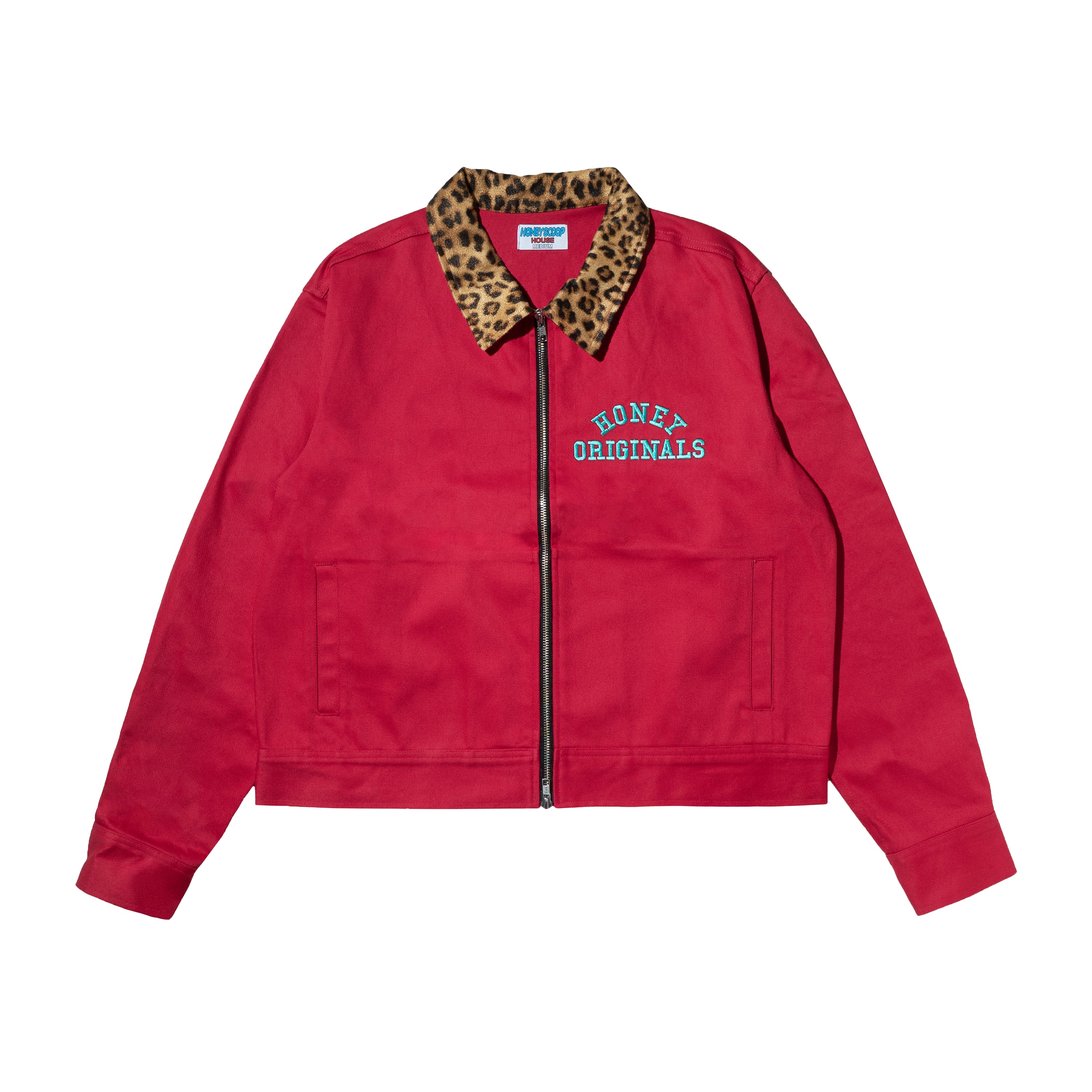 HONEY ORIGINALS WORK JACKET RED – HONEY SCOOP HOUSE